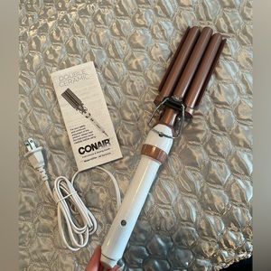 Conair | Bath & Body | Conair Double Ceramic Triple Hair Waver | Poshmark